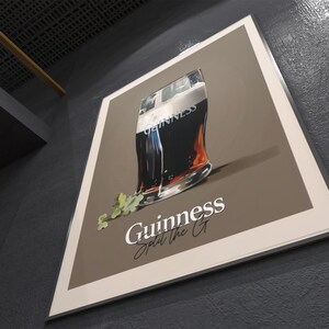 Black Magic - Guinness Art Print - Instant Digital Download - Beer Wall ...