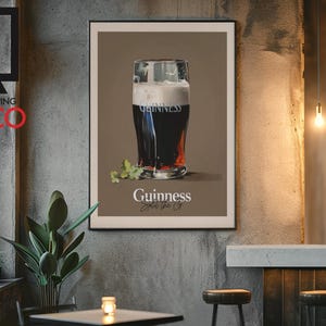 Black Magic - Guinness Art Print - Instant Digital Download - Beer Wall ...