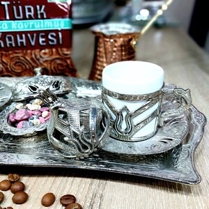 Turkish Coffee Set,traditional Turkish Coffee Cups and Copper Coffee ...