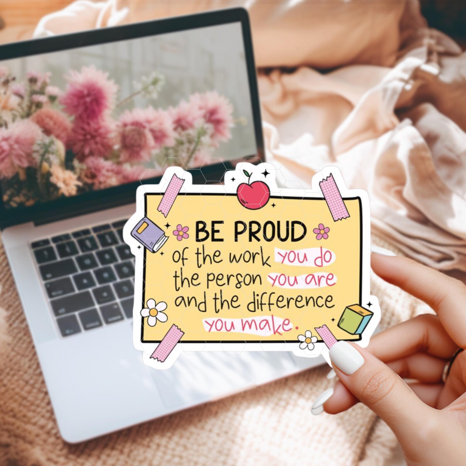 Teacher Sticker,positivity Teacher Sticker, Teacher Appreciation Week ...