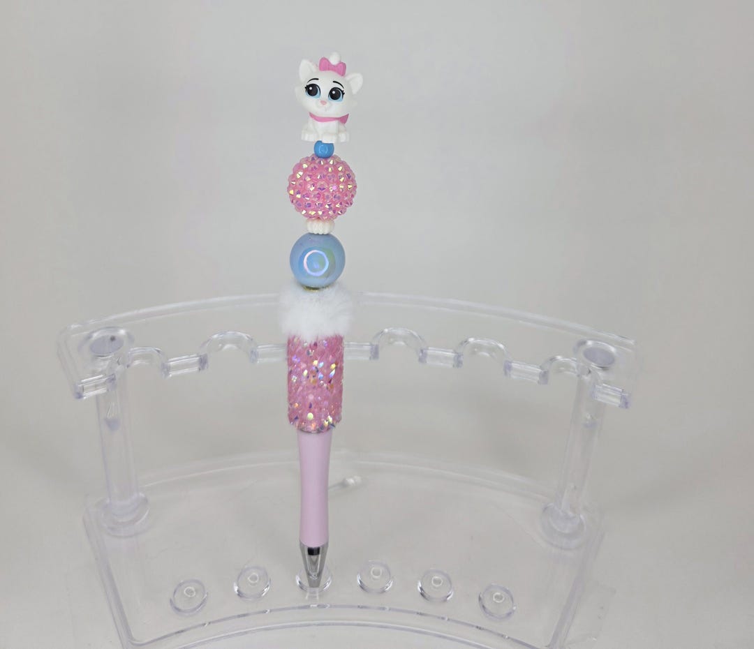 Marie, the Aristocats, Beadable Pens, Disney, Doorable Pens, Custom Cute Pens - Etsy