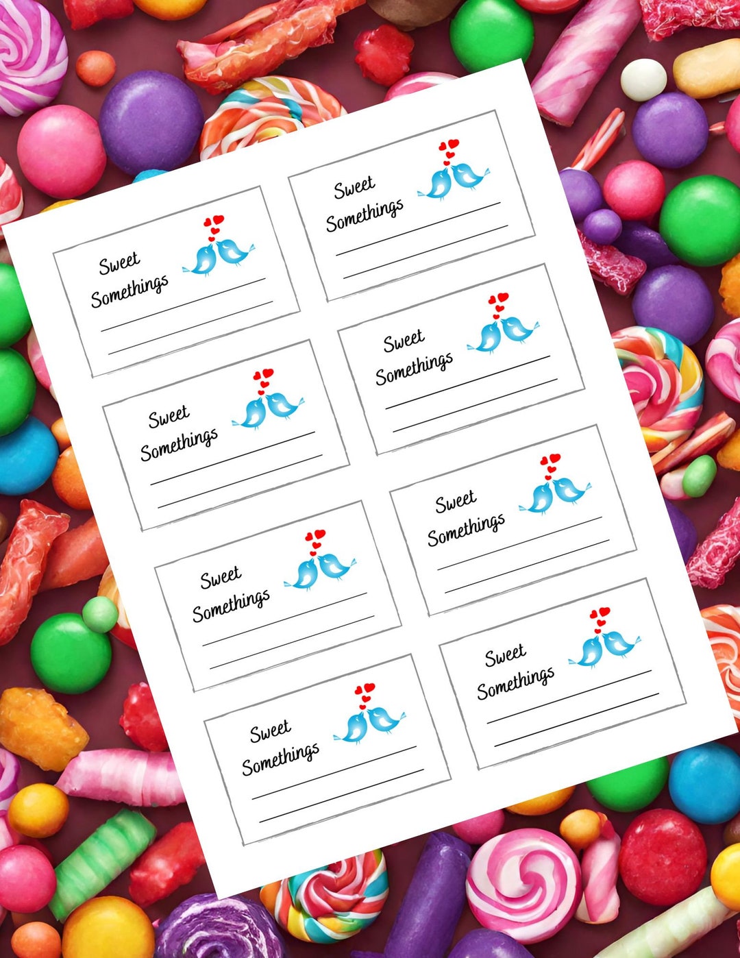 Adult Favor Cards Printable Mature Gift Sweet Somethings - Etsy