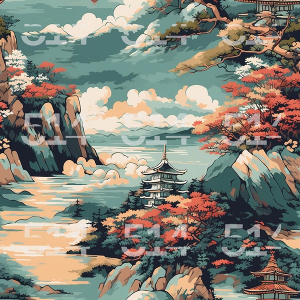 Asian Wall Art - Etsy
