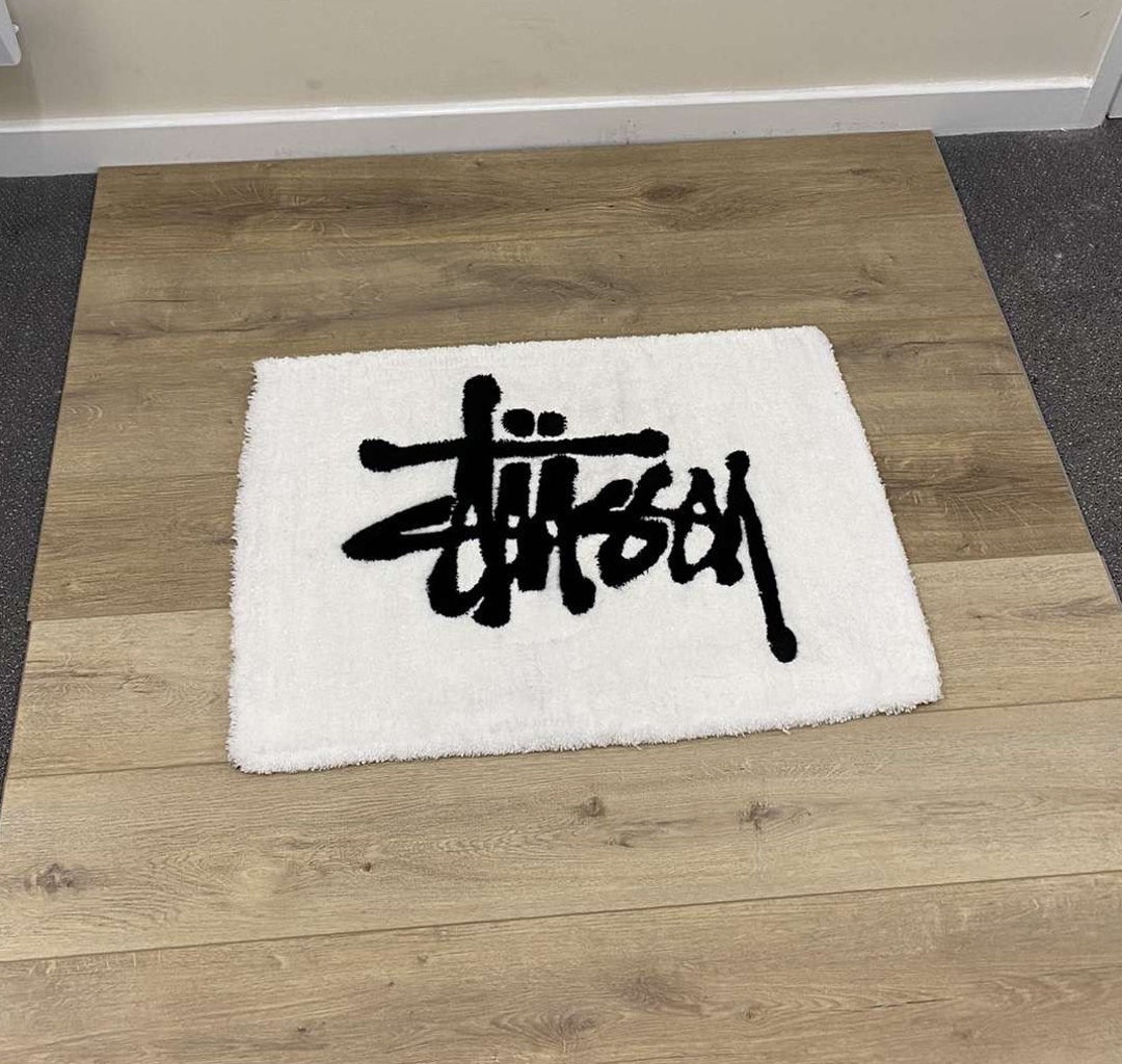 STUSSY RUG - Etsy