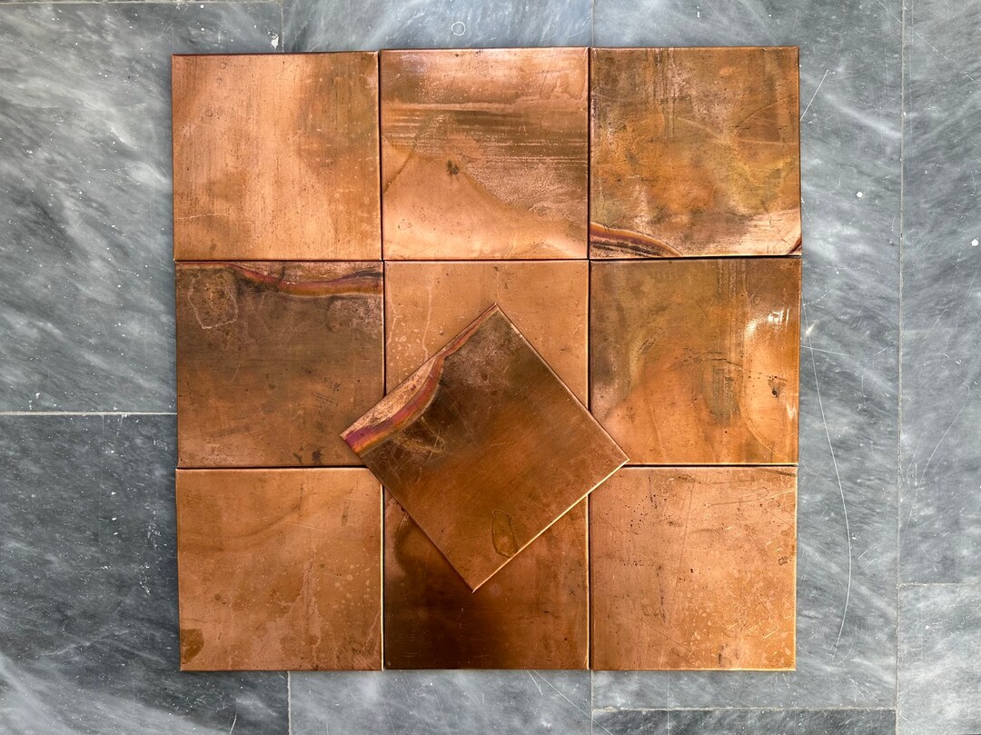 Copper Wall Tile, Handmade Copper Backsplash, Immortal Copper Mine ...