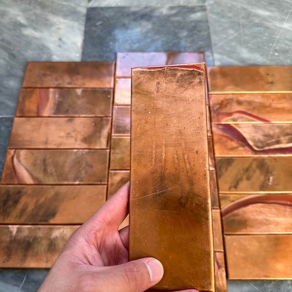 Copper Tile Backsplash - Etsy
