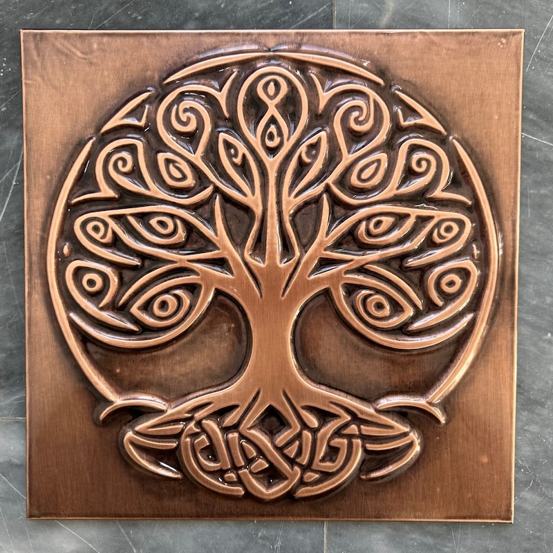 Copper Tree of Life - Etsy