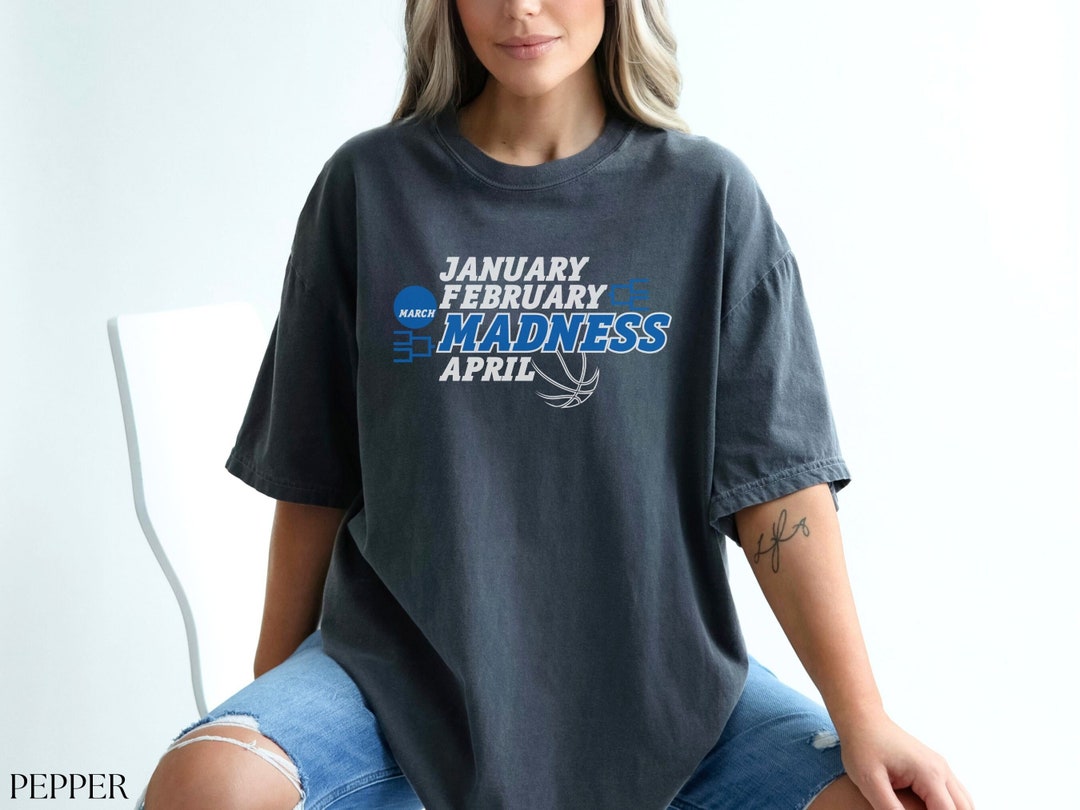 Madness of March Basketball Shirt, March Basketball, Bracket Shirt ...