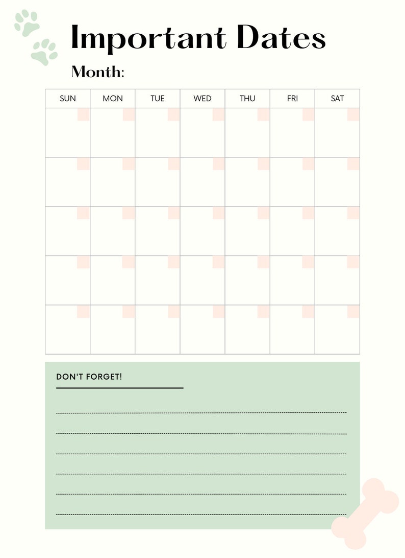 Puppy Training Schedule PDF, Printable Dog Training Schedule, New Puppy ...