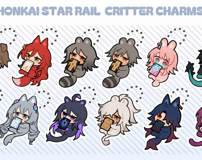 Honkai Star Rail Critter Charms - Etsy