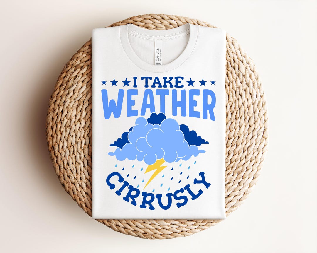 Funny Meteorologist Tee, Punny Storm Chaser Gift for Weather Nerds ...
