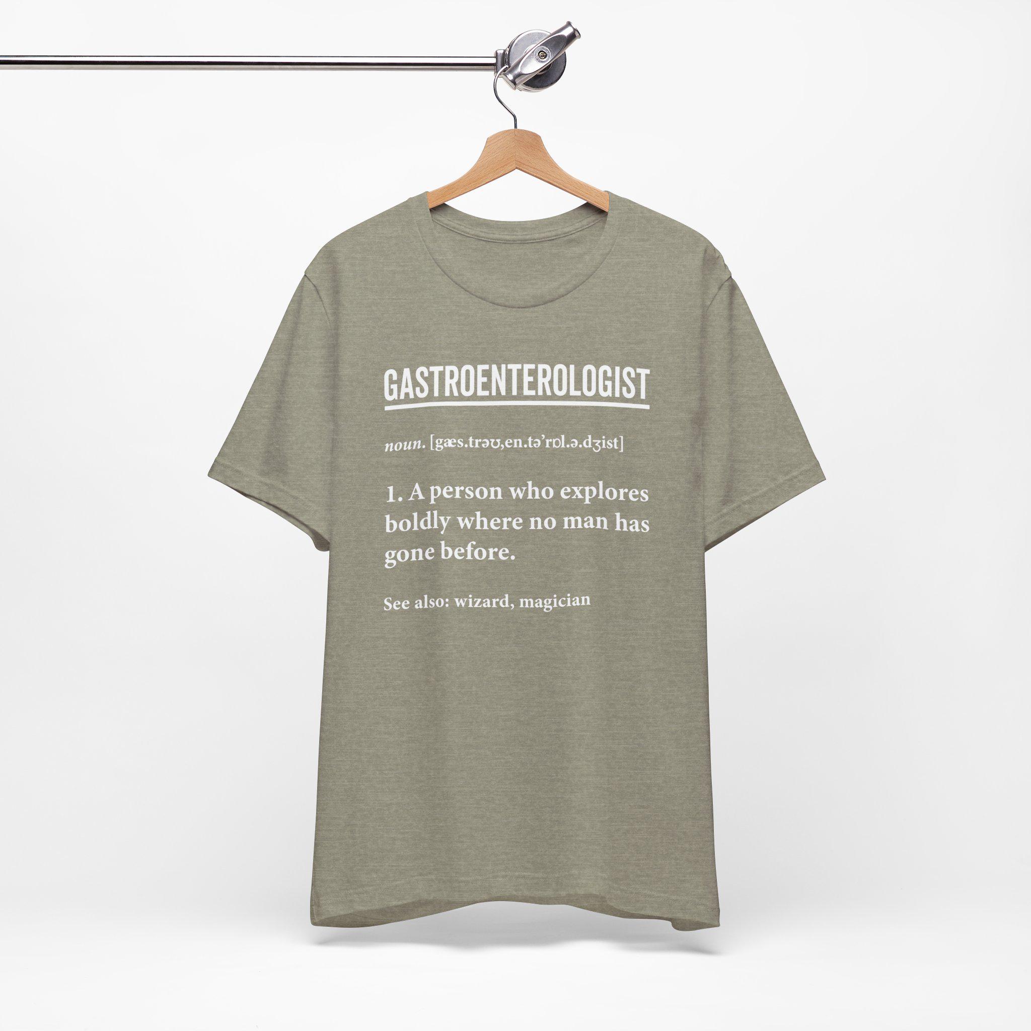 Gastroenterologist Definition Funny Medical T-shirt - GI Doctor Humor ...