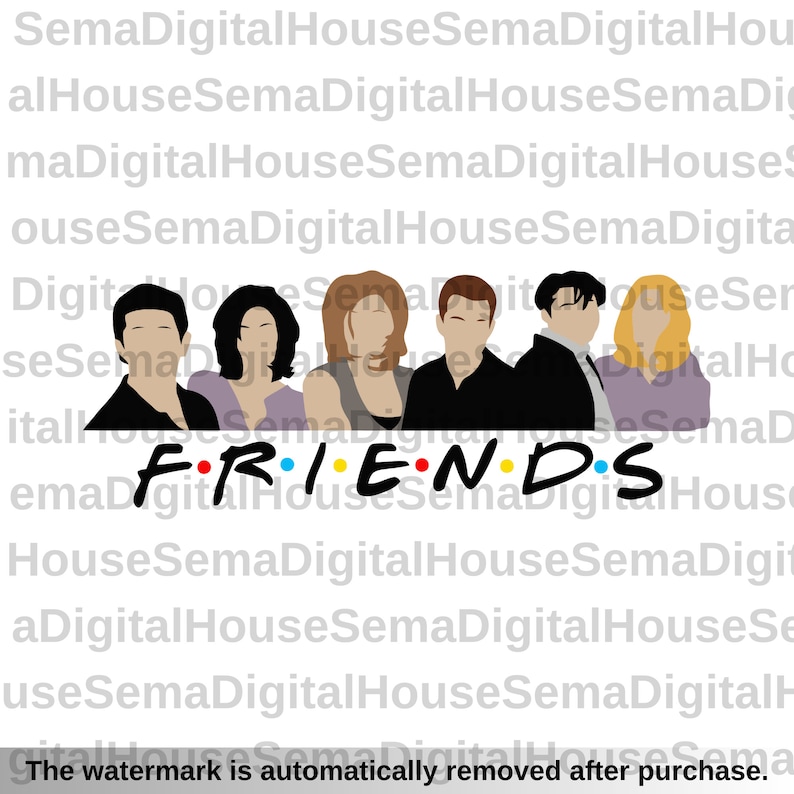 Friends PNG, Friends TV Show Png, Joey, Rachel, Ross, Monica, Phoebe ...