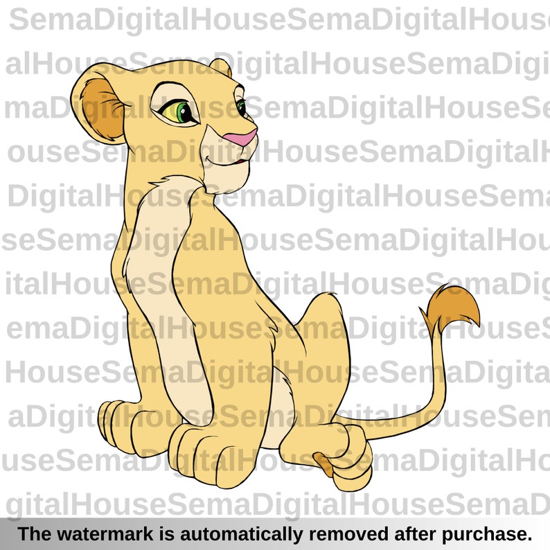 El Rey León PNG, El Rey León SVG, Impresiones digitales de películas de ...