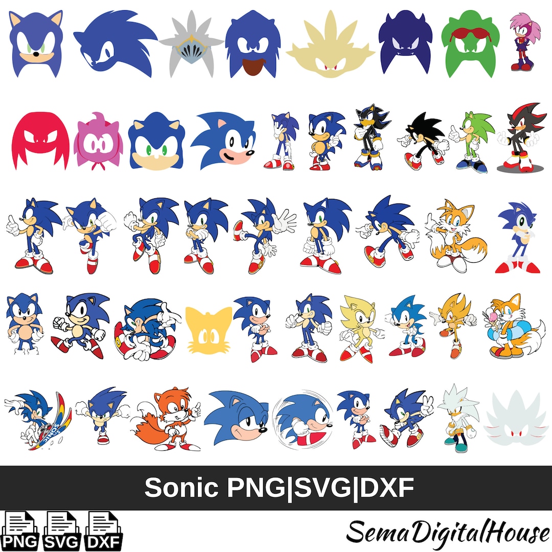 Sonic the Hedgehog, Sonic the Hedgehog Svg, Sonic the Hedgehog Png, Sonic the Hedgehog Cricut ...