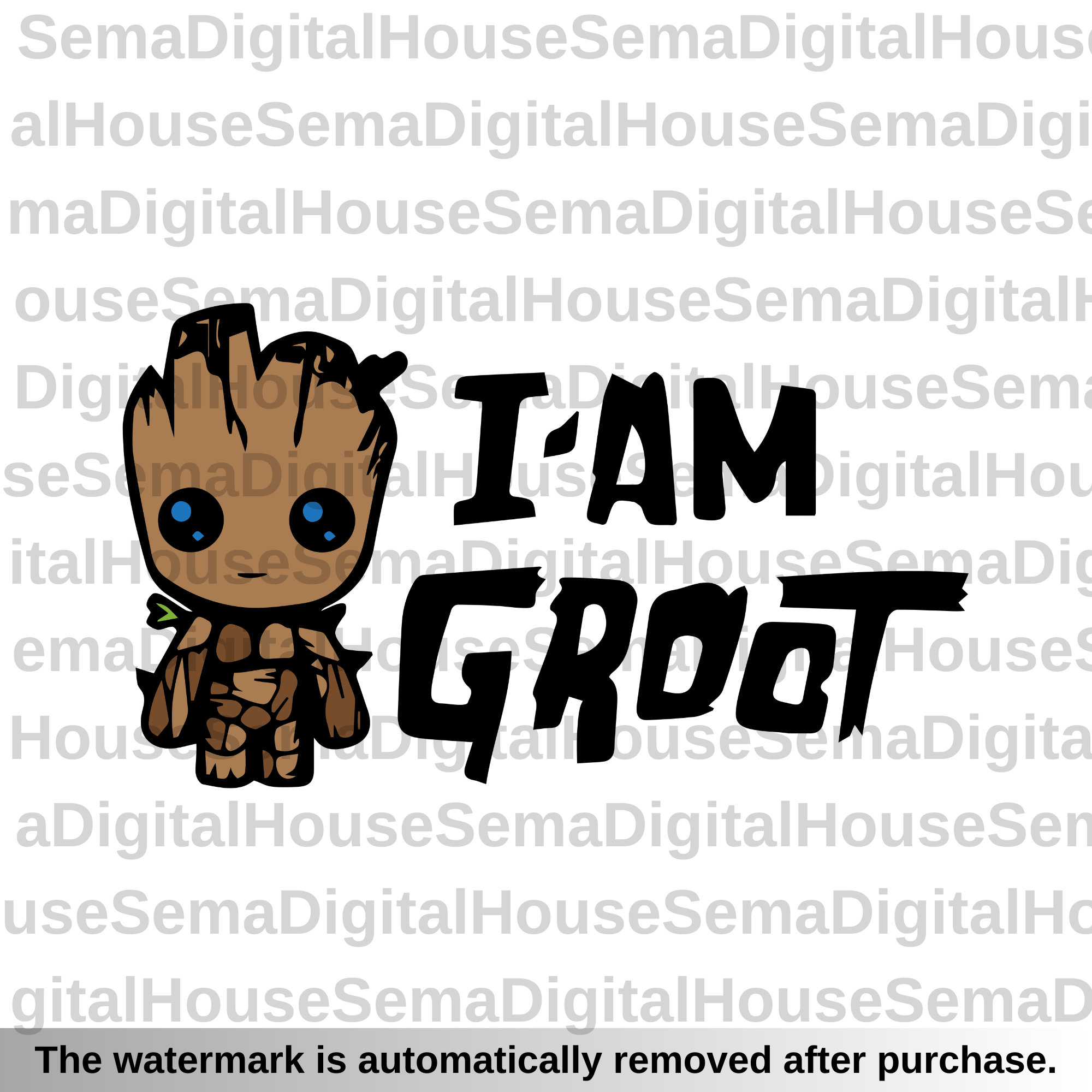 Groot SVG, Groot PNG, Baby Groot Png, I Am Groot Svg, Groot Clipart ...