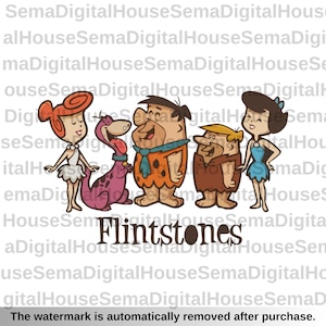 Flintstones Svg Bundle, Flinstones PNG, the Flinstones Cartoon Movie ...