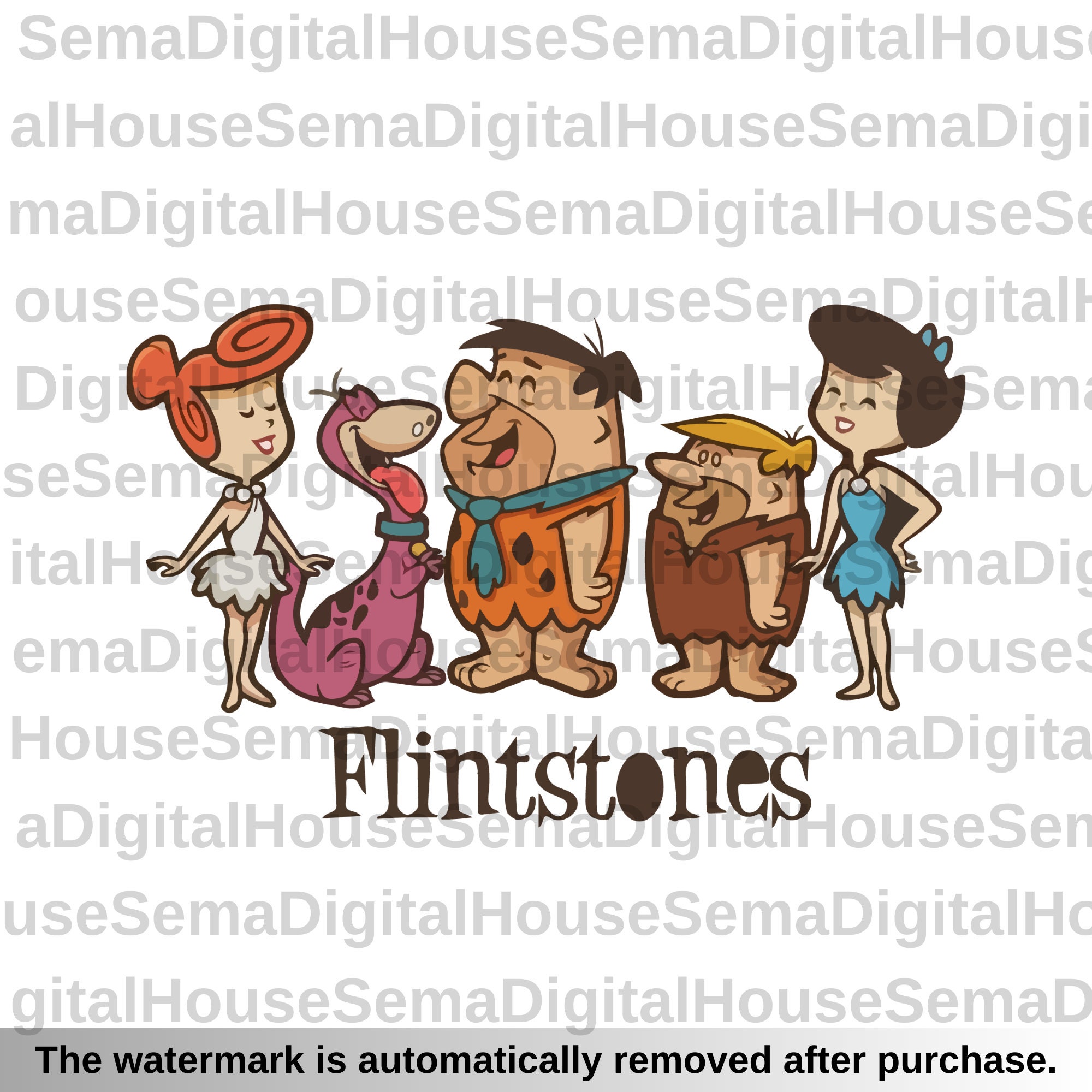 Flintstones Svg Bundle, Flinstones PNG, the Flinstones Cartoon Movie ...