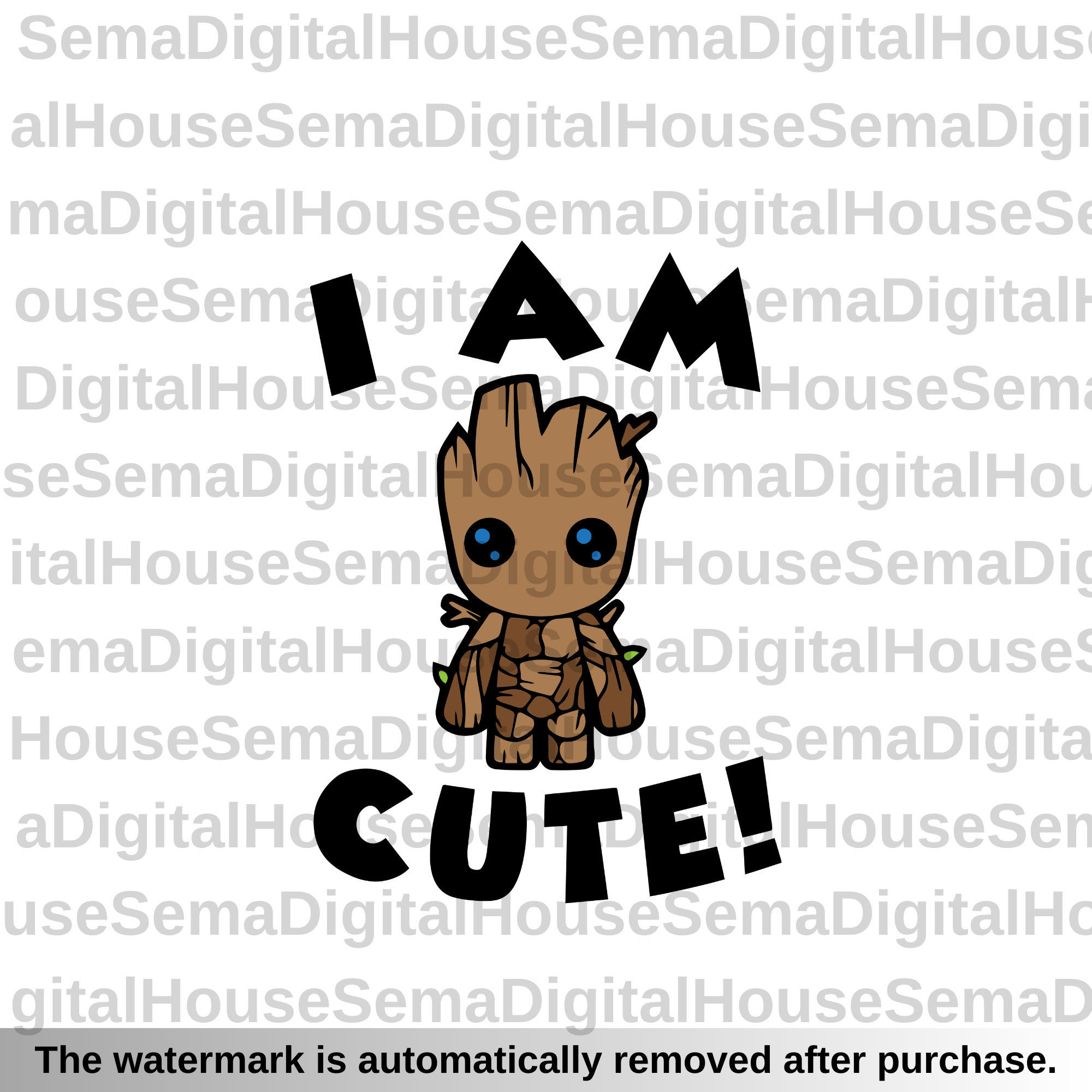 Groot SVG, Groot PNG, Baby Groot Png, I Am Groot Svg, Groot Clipart ...