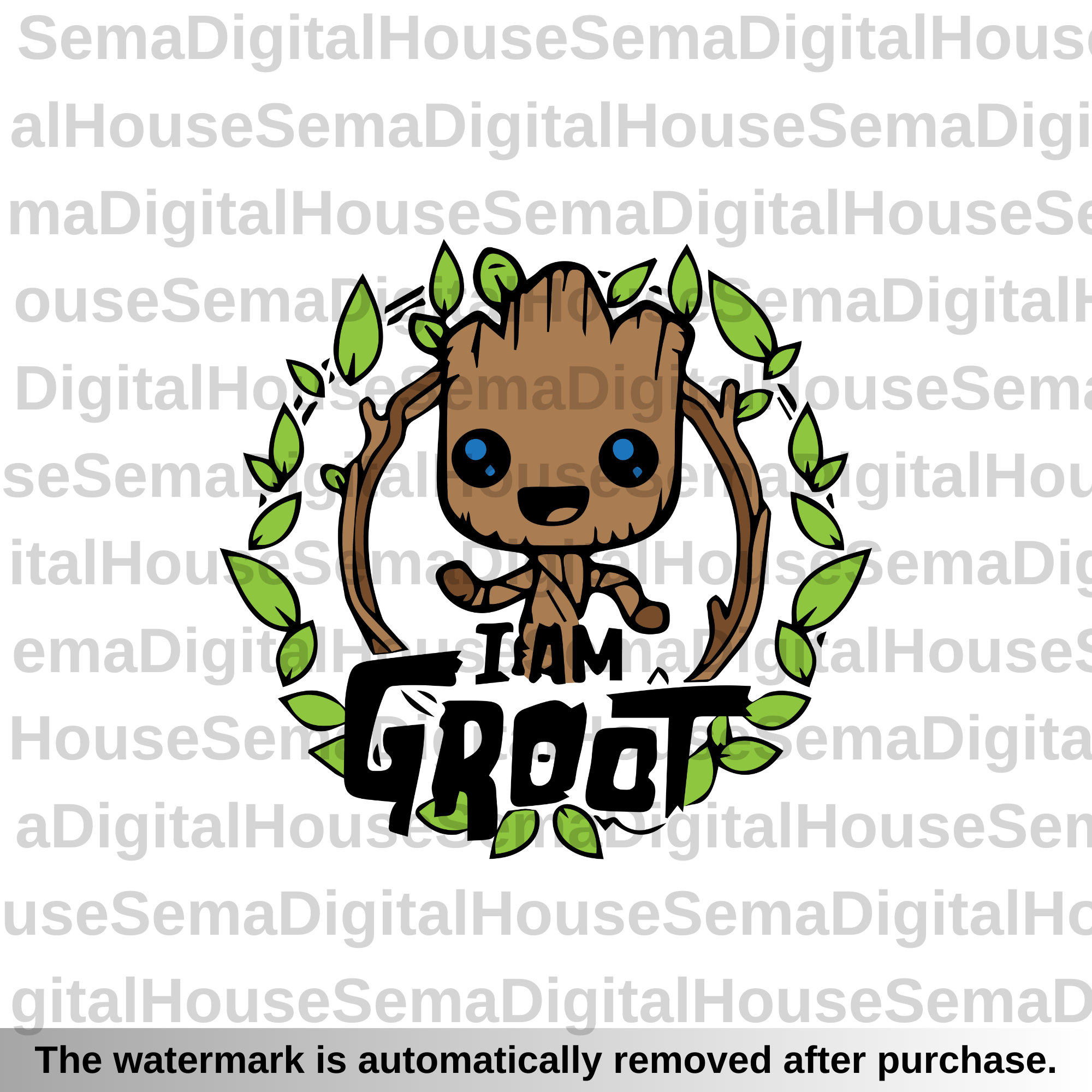 Groot SVG, Groot PNG, Baby Groot Png, I Am Groot Svg, Groot Clipart ...