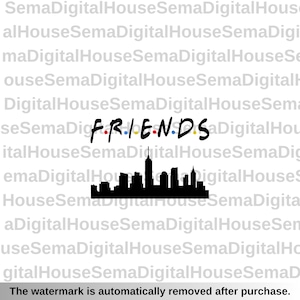 Friends Png Friends Svg, Layered Files, Cricut Svg Files, Svg Bundle ...