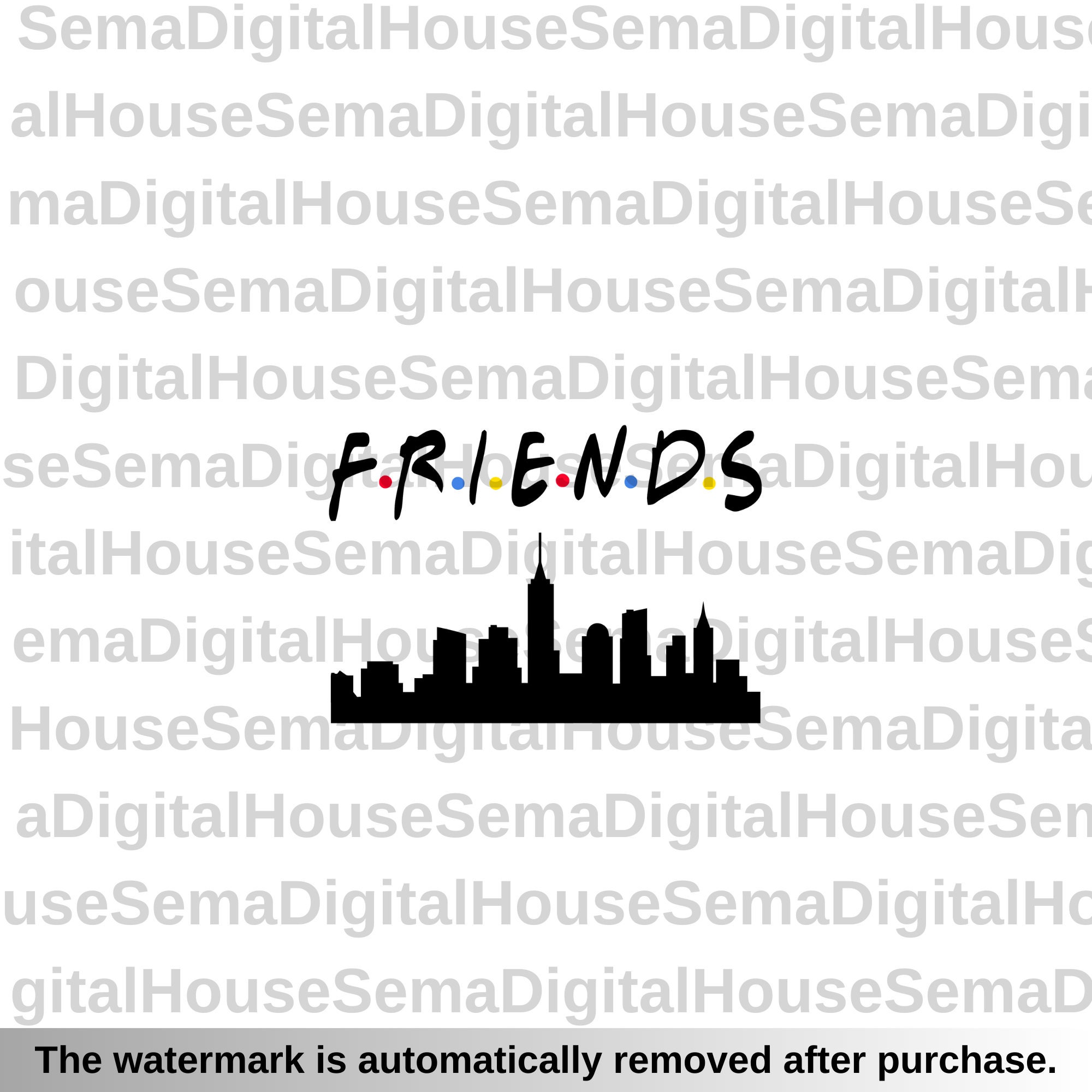 Friends Png Friends Svg, Layered Files, Cricut Svg Files, Svg Bundle ...