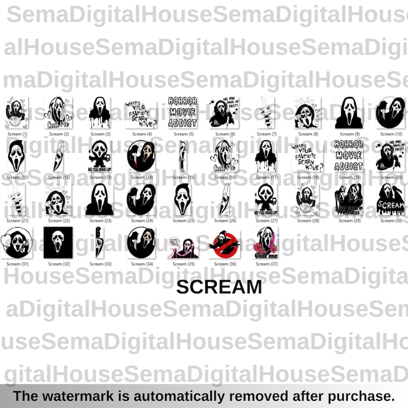 Horror Movie Png, Horror Svg, Figures, Chibi, Horror Characters ...