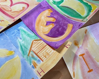 Alphabet Cards - English (A4, A5 & A6 Flashcards) - Etsy