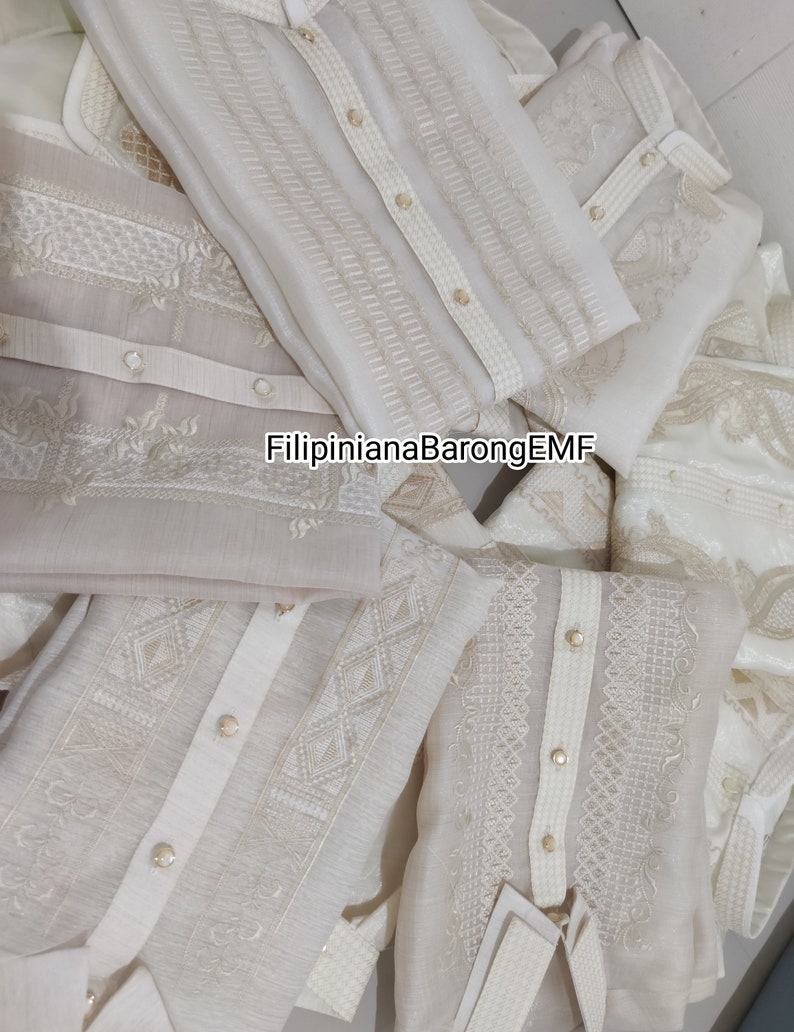 Men's Barong Tagalog| SUPER BIG SALE| Piña Organza | Jusilyn | Cocoon ...