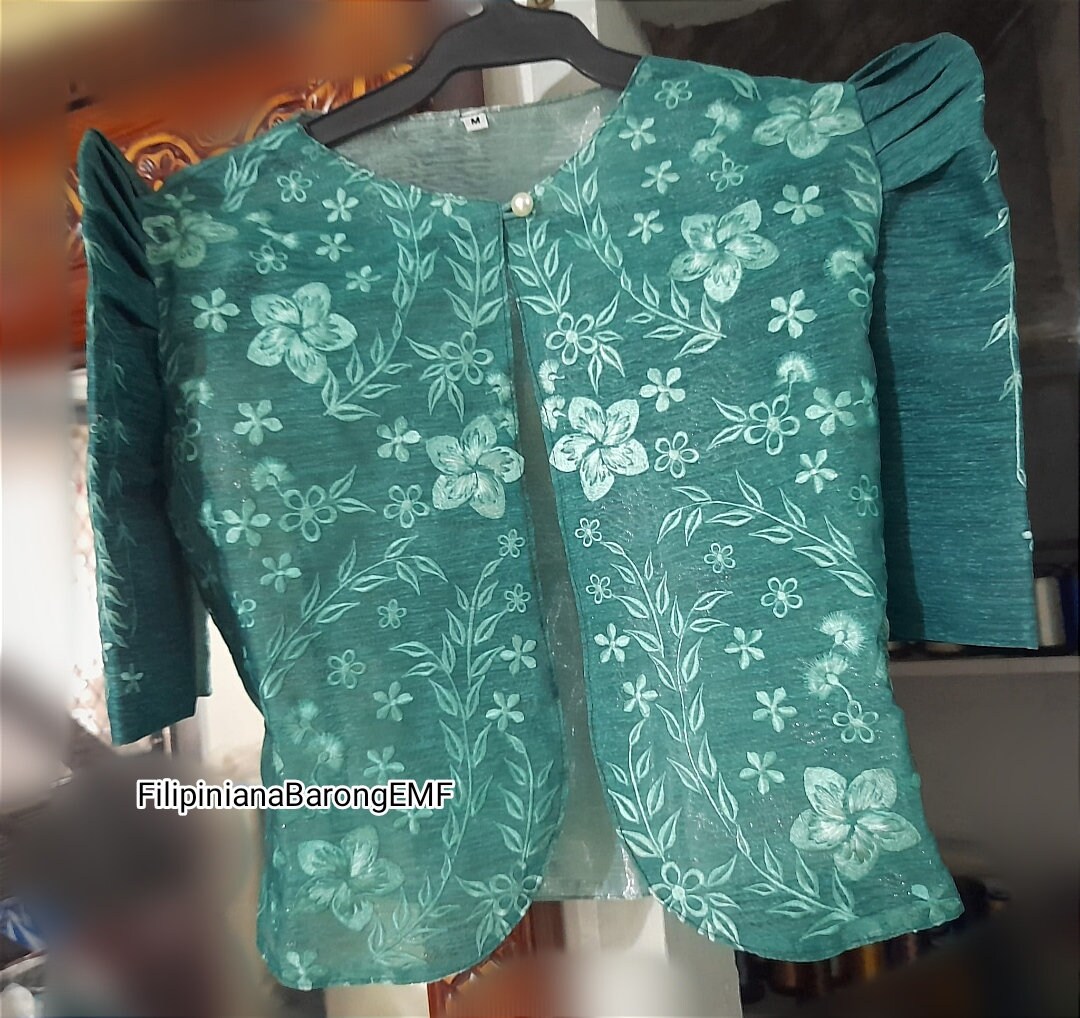 Modern Colored Bolero in Jusilyn Modern Filipiniana Bolero - Etsy