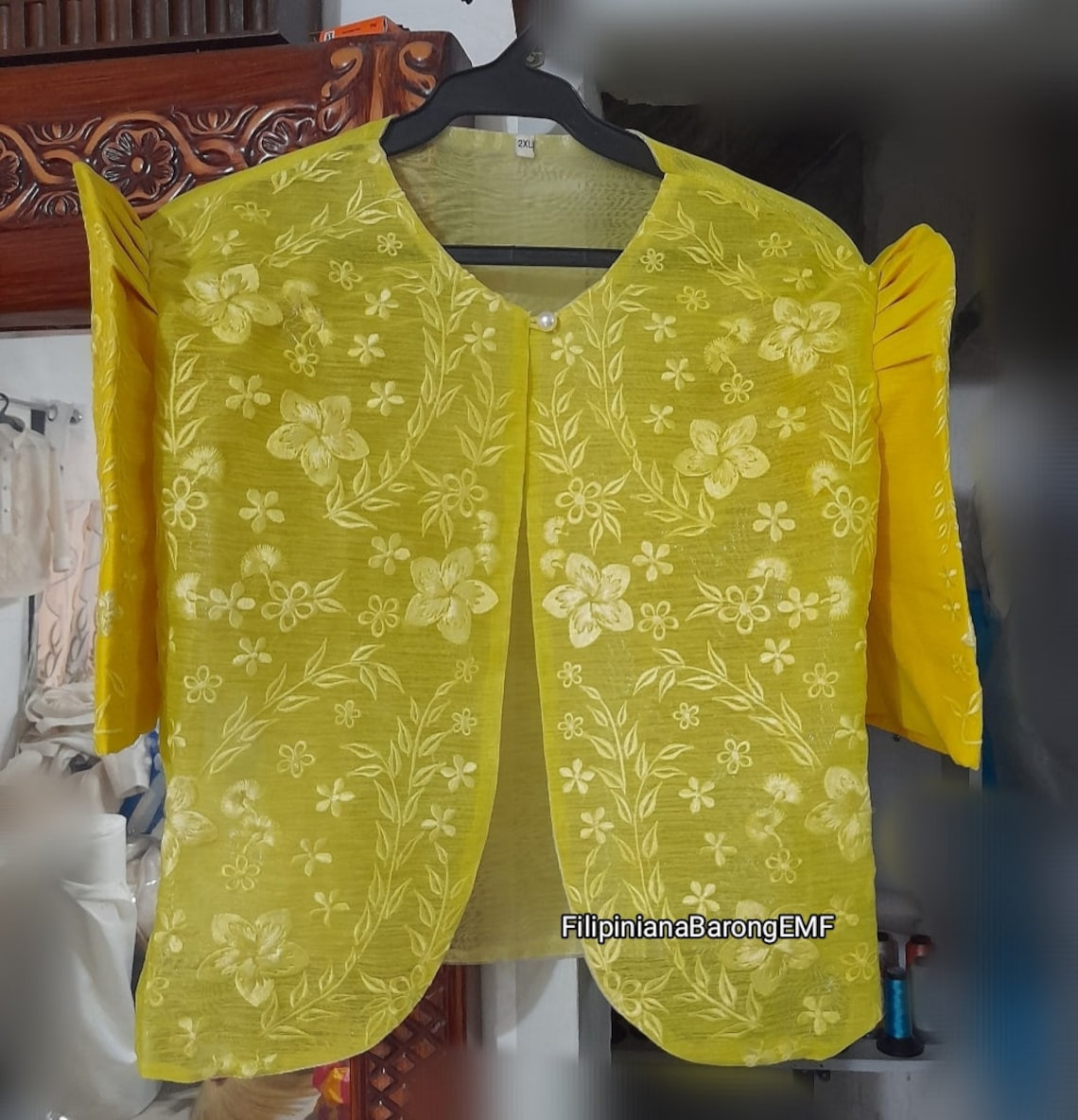 Modern Colored Bolero in Jusilyn Modern Filipiniana Bolero Mestiza ...