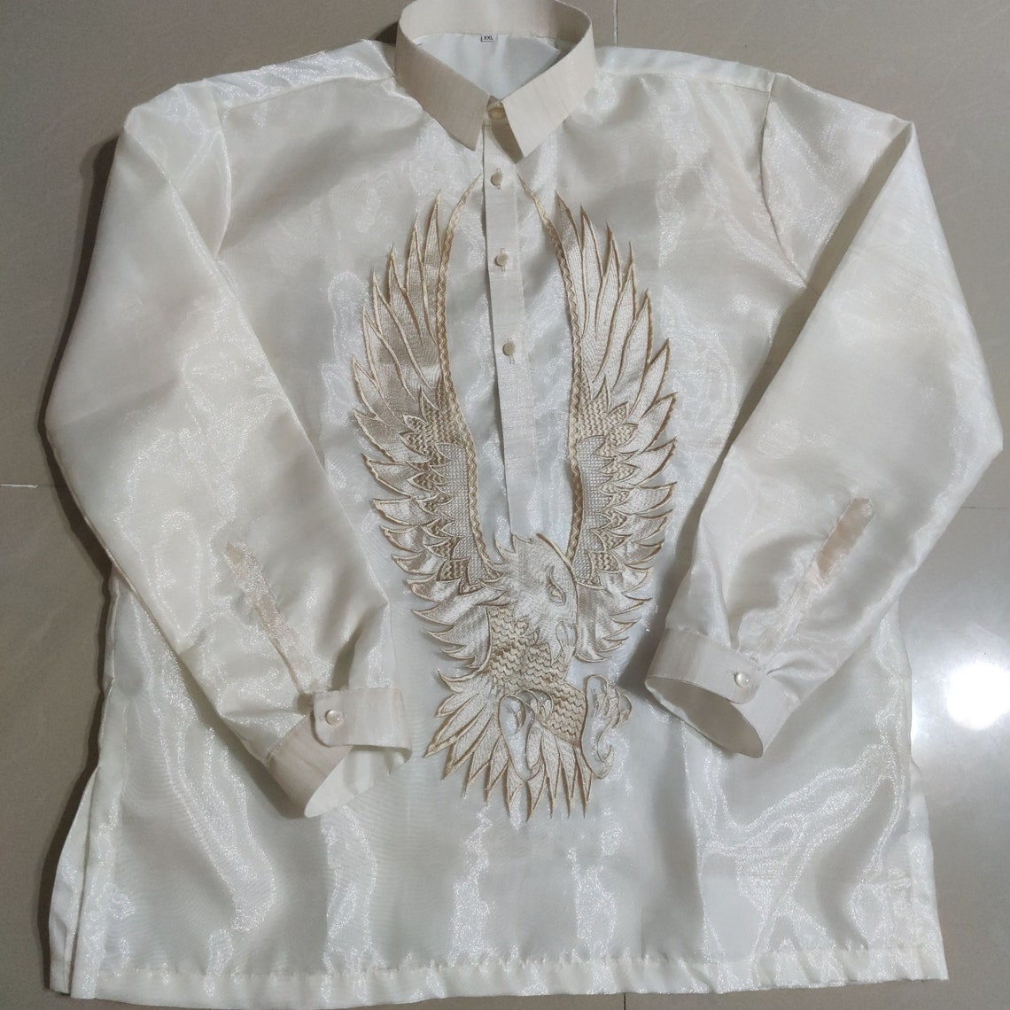 Couple Eagle Barong Tagalog and Filipiniana Dress for Men and Women ...