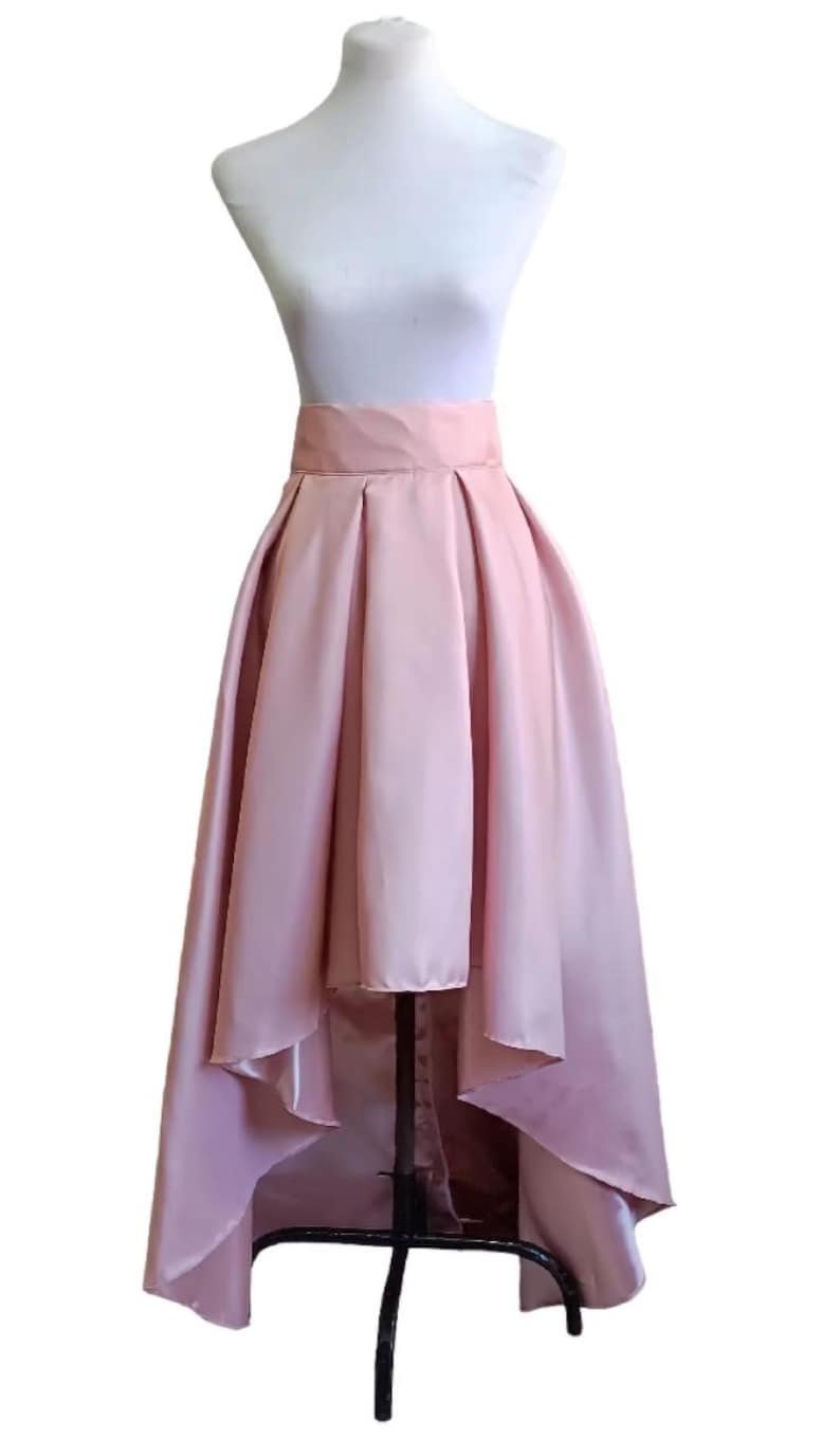 Modern Long Back Pleated Skirt | Back Satin |premium Quality Materials ...