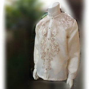 Premium Embroidery Design Barong Tagalog | Modern Barong - Etsy