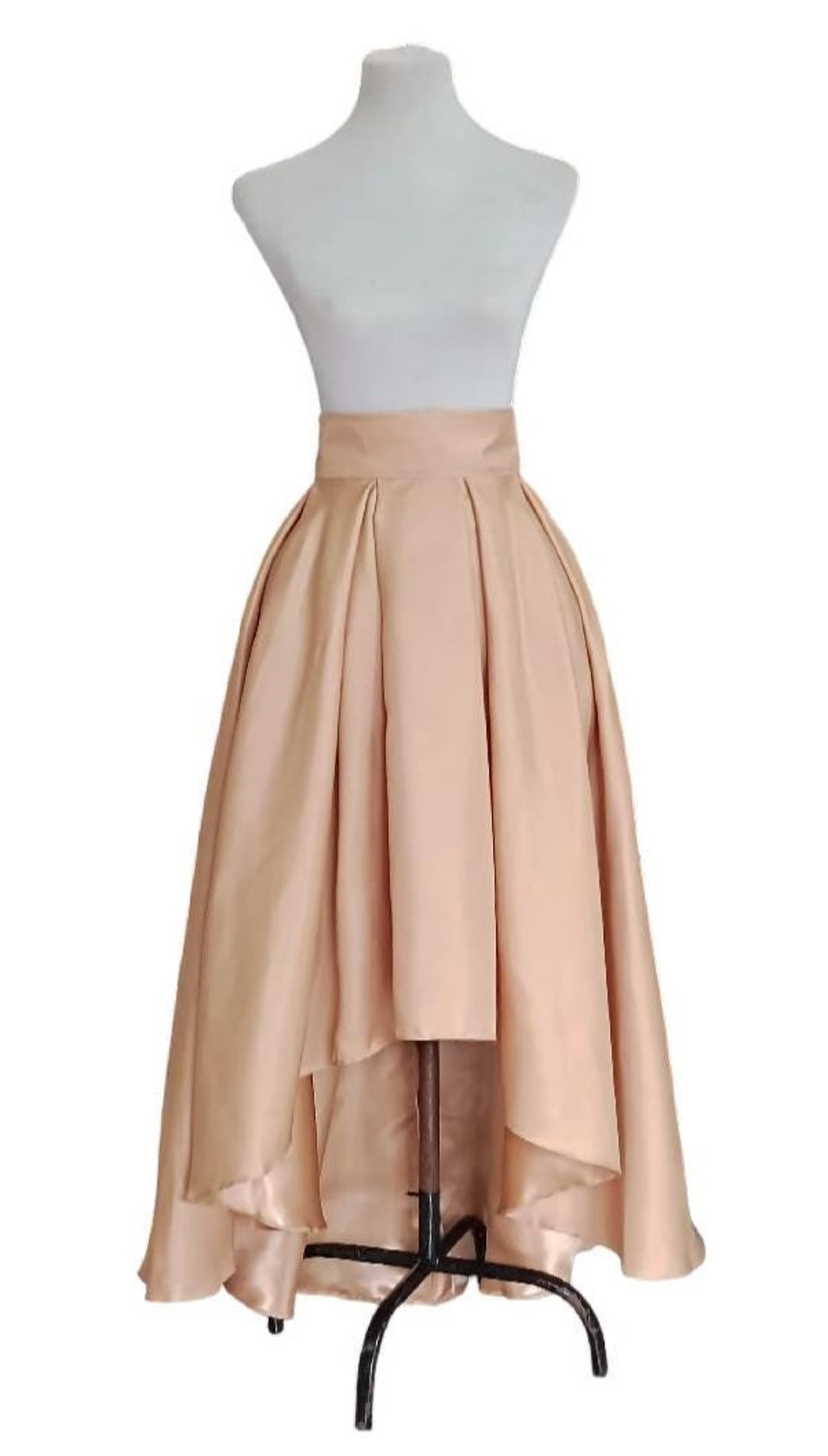 Modern Long Back Pleated Skirt Back Satin premium Quality Materials ...