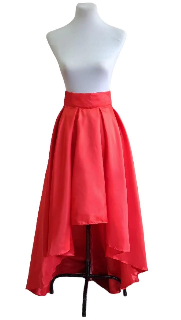 Modern Long Back Pleated Skirt | Back Satin |premium Quality Materials ...