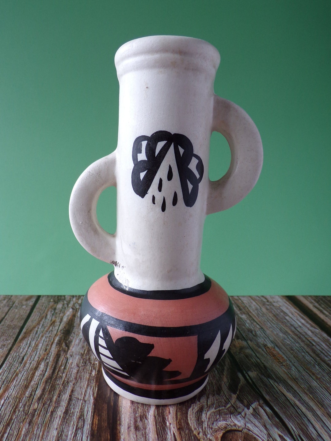 Vintage Signed Desert Pueblo Pottery, Native American Pottery Art ...