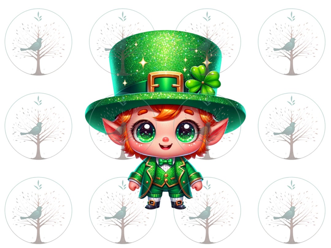 Lucky Leprechaun Clipart, St Patrick's Day, Luck of the Irish, March ...