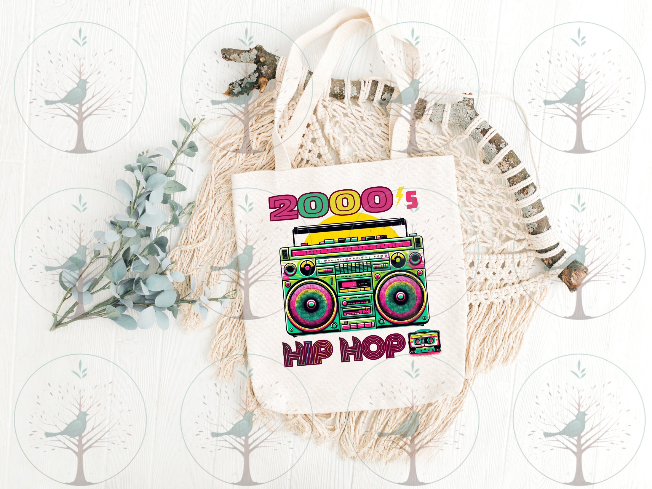 Retro 2000s Boombox Clipart, Vintage Hip Hop Decor, Old School Music ...