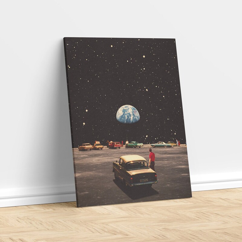 Retro Space Art - Etsy