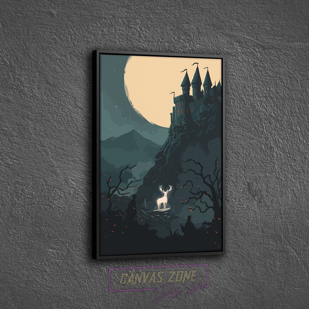 Magician School Canvas, Magical Academy Wall Art, Wizardry School ...