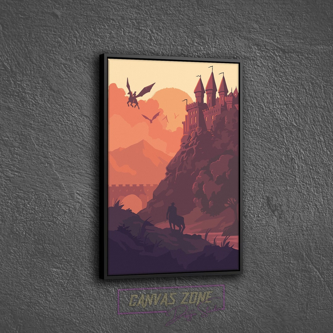 Magical Academy Wall Art, Wizardry School Canvas Poster, Magical School ...