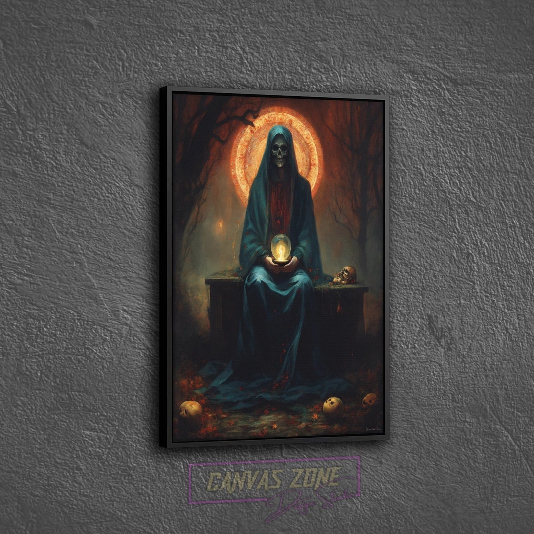 The Keeper of Hell Canvas, Evil Spirit Canvas, Devil Canvas, Spirit of ...