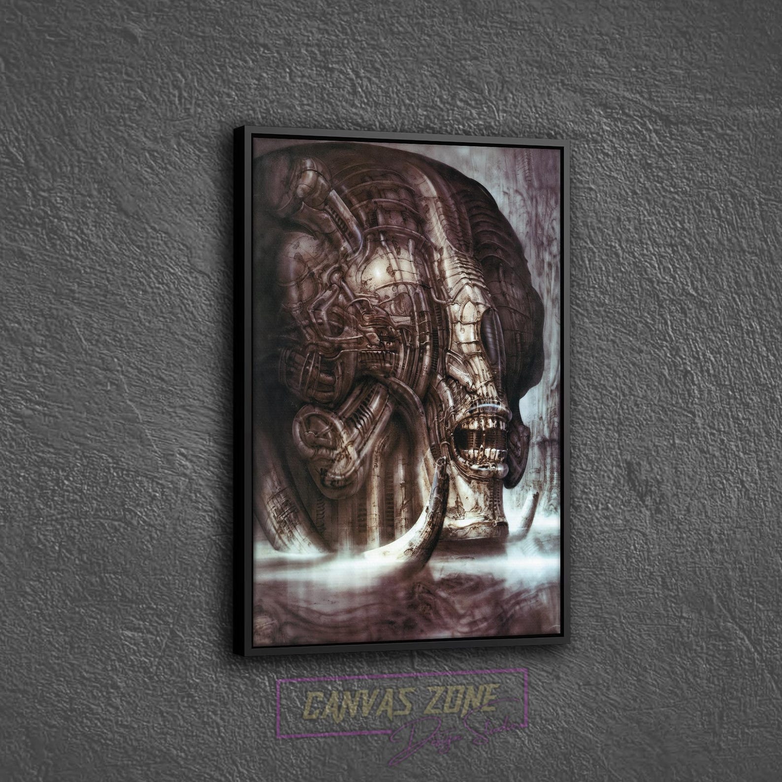 Póster de Giger Alien, pintura de Hr Giger, decoración de pared, obra ...