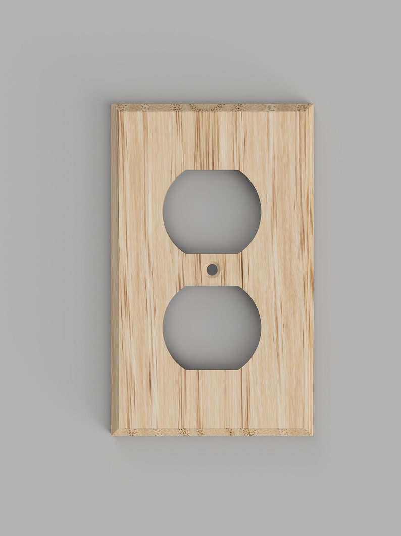 Wooden Switch and Outlet Covers Walnut Hickory Maple Oak - Etsy