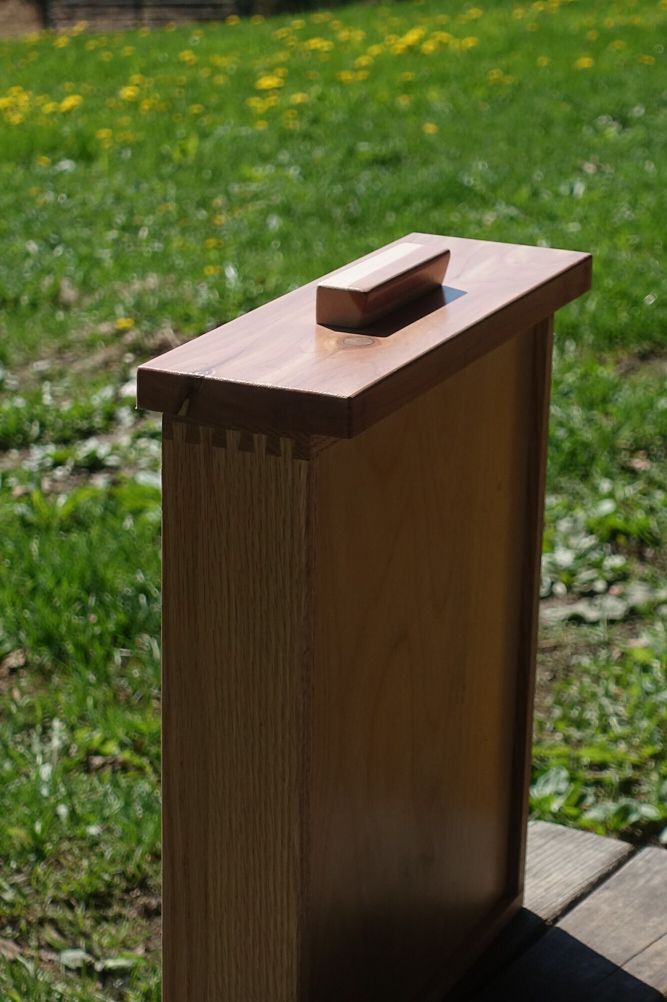Eastern Red Cedar Side Table Eastern Red Cedar Nightstand Small Side ...
