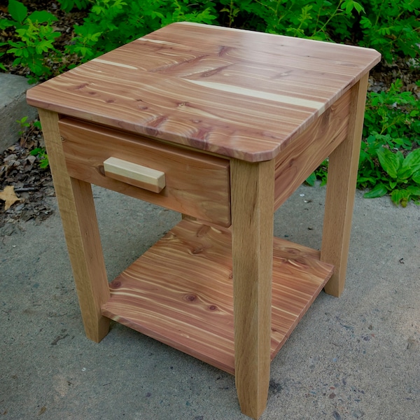Rustic Side Table - Etsy