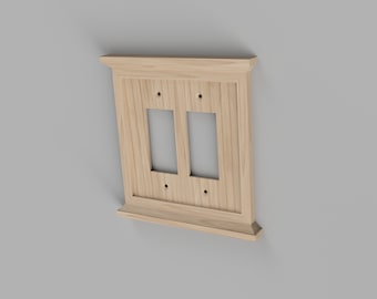 Wooden Switch and Outlet Covers Walnut, Hickory, Maple, Oak, Cherry - Etsy