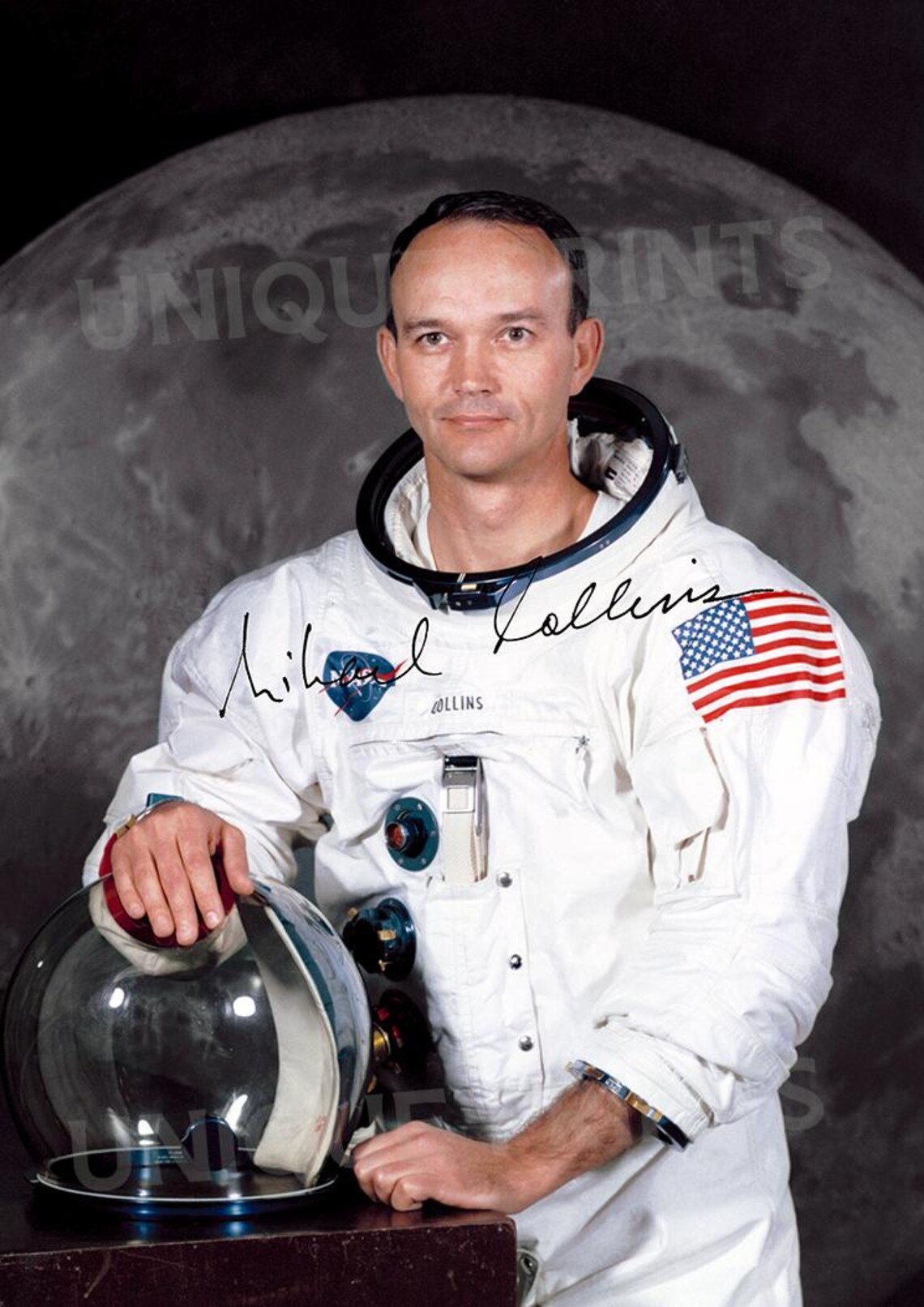 Apollo 11 Astronauts Signed Photo Set Neil Armstrong, Buzz Aldrin ...