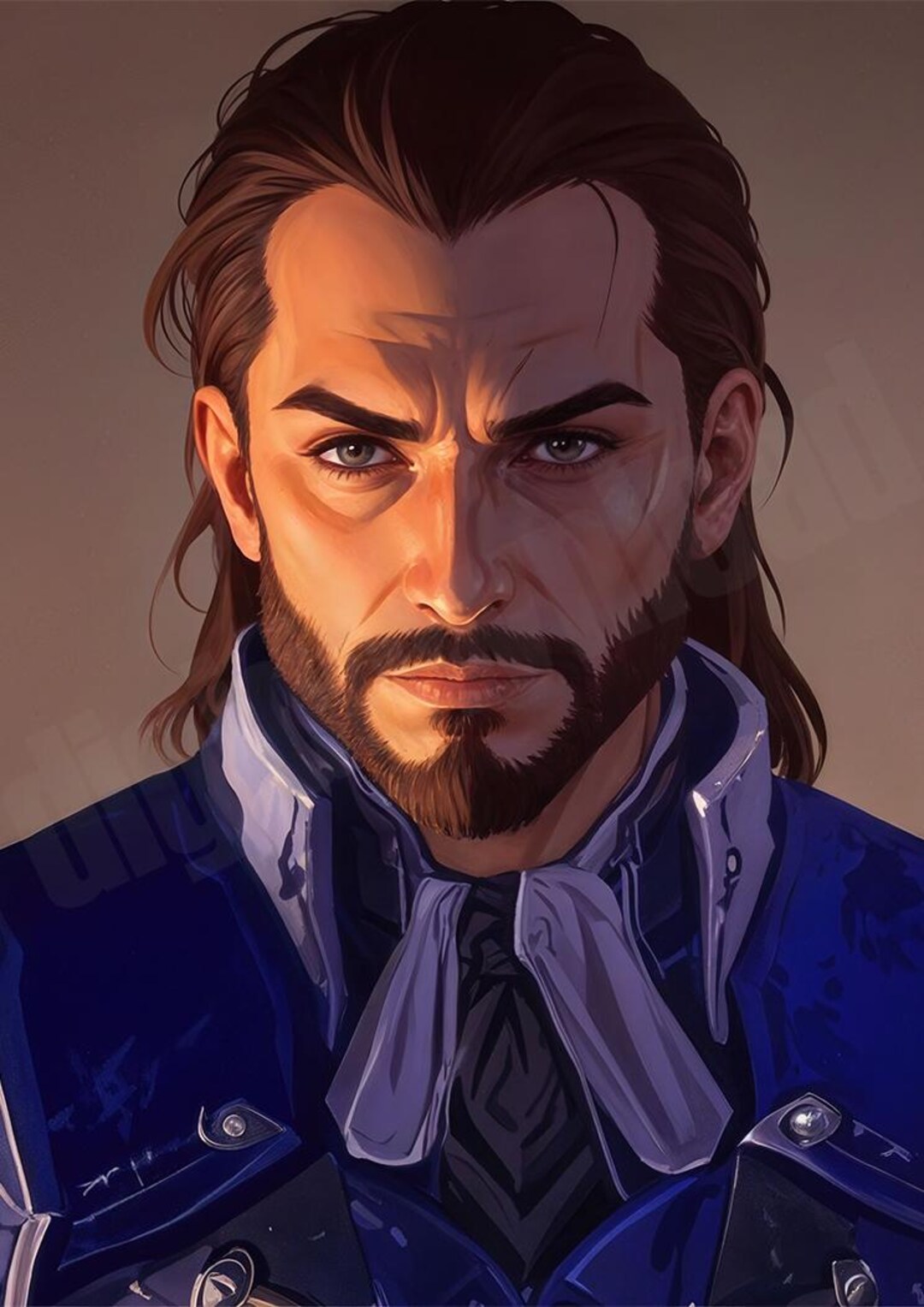 Dragon Age the Veilguard, Lucanis Print (version 2) - Own It Today ...